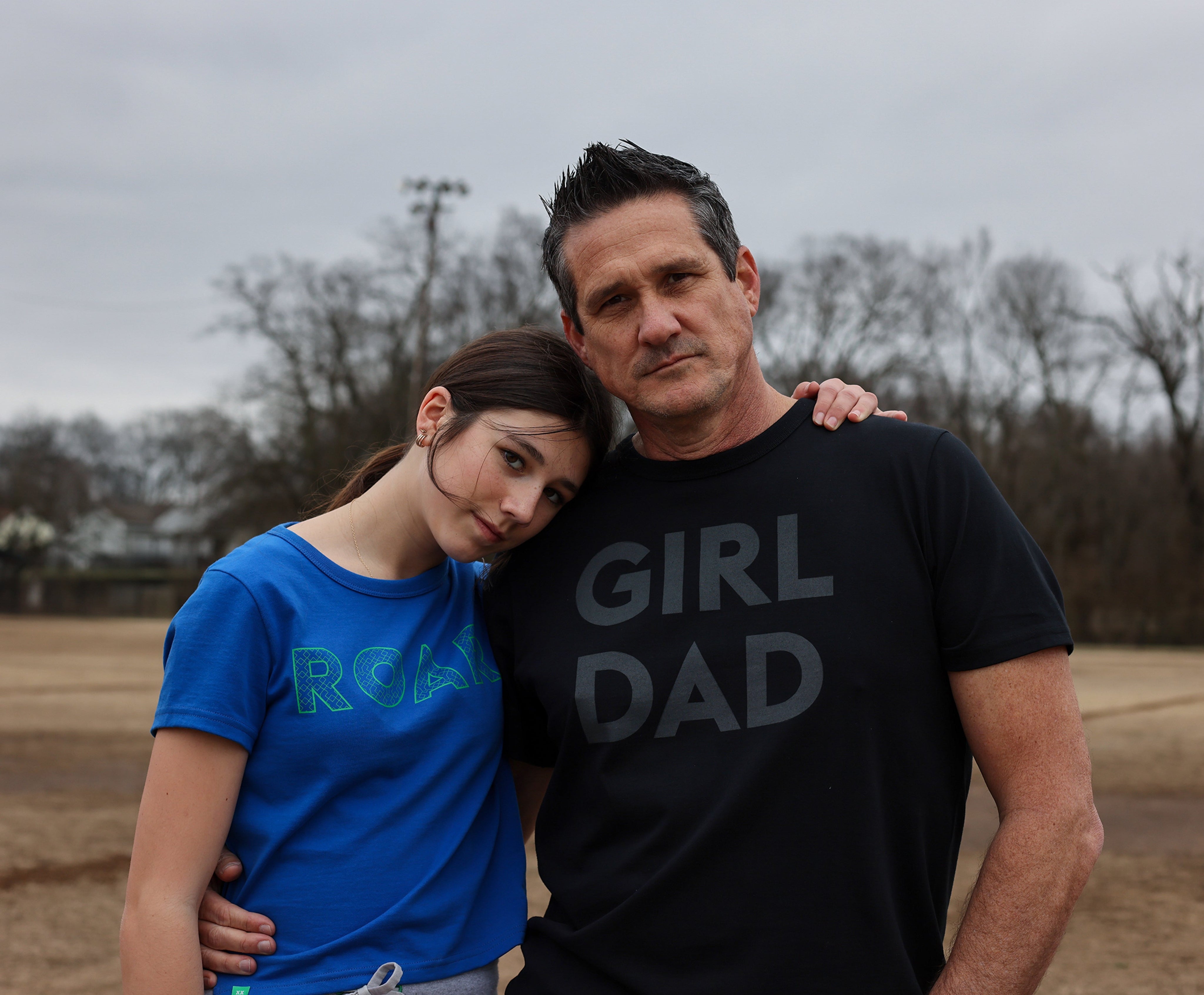 Men's Girl Dad Tee: Proud Fathers, Strong Daughters | XX-XY Athletics